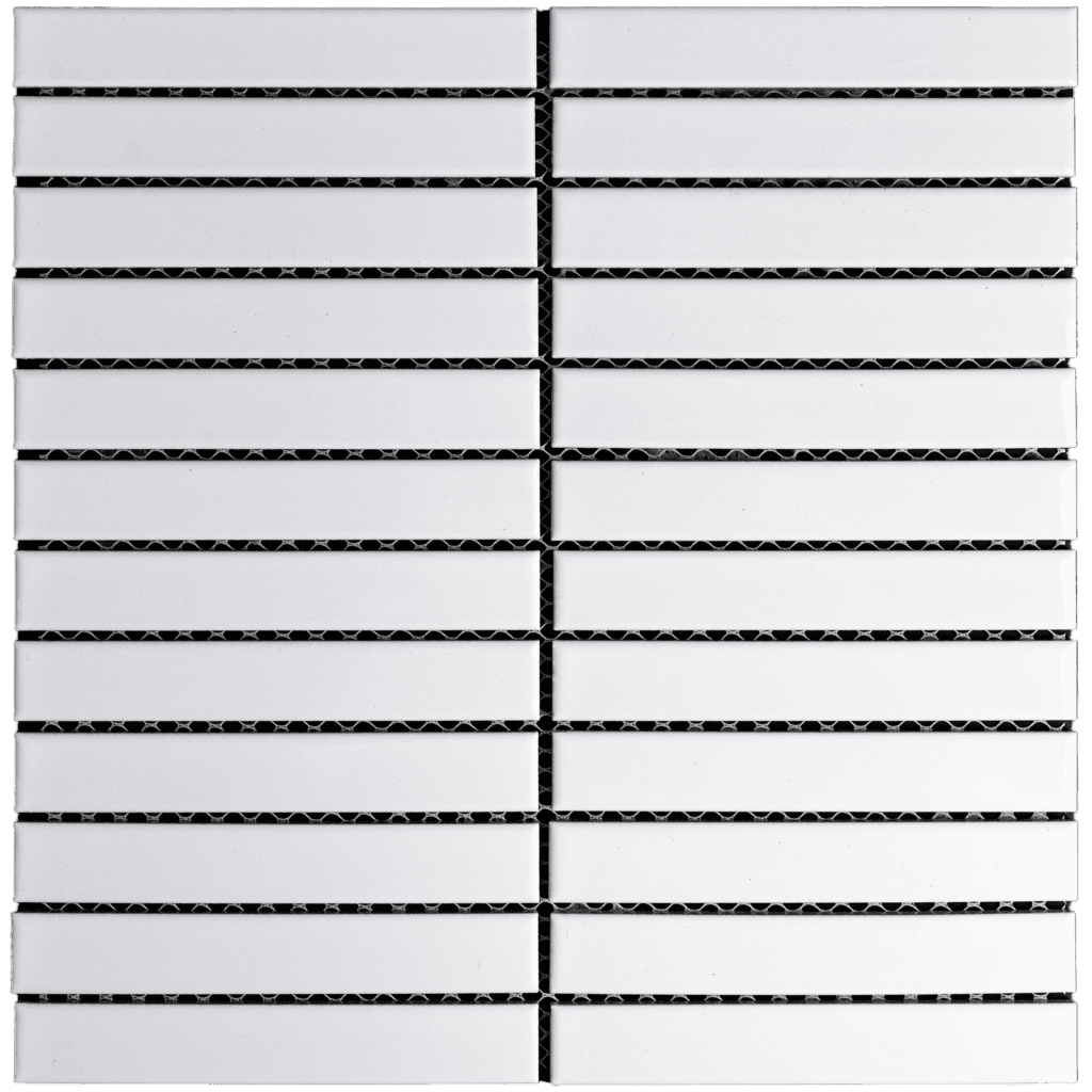 Strip Standard - Glossy White - Mosaic Experts